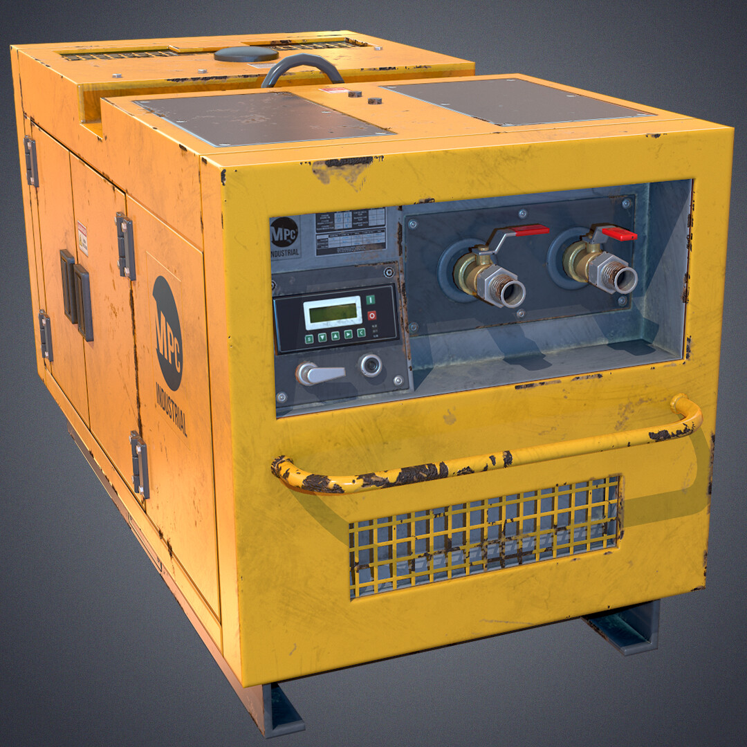 ArtStation - Air compressor