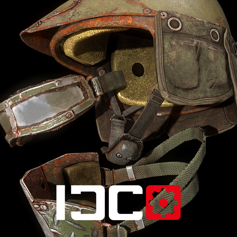 ArtStation - Post Apocalyptic Combat Headgear