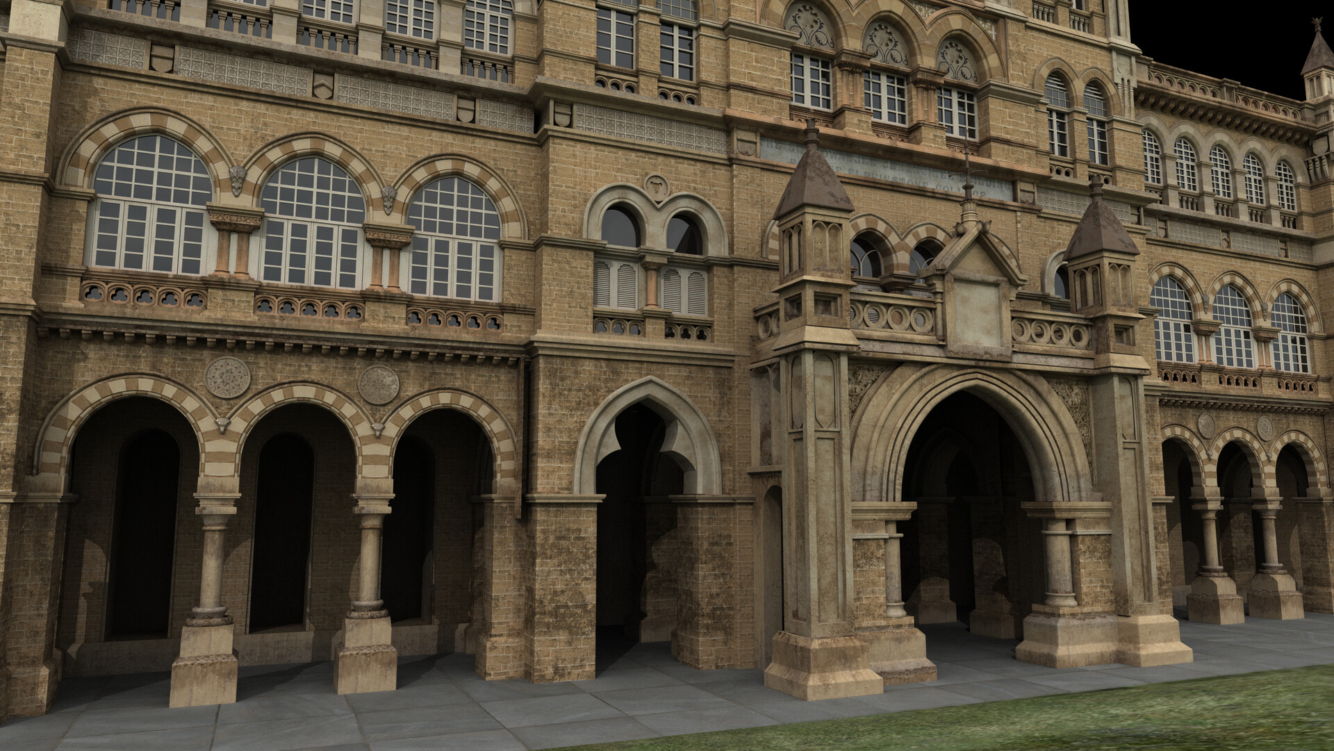 ArtStation - Collage building