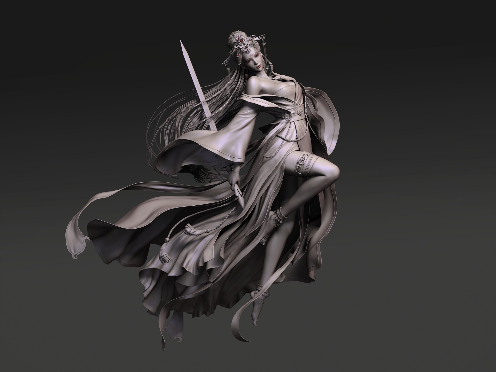 ArtStation - chinese traditional character