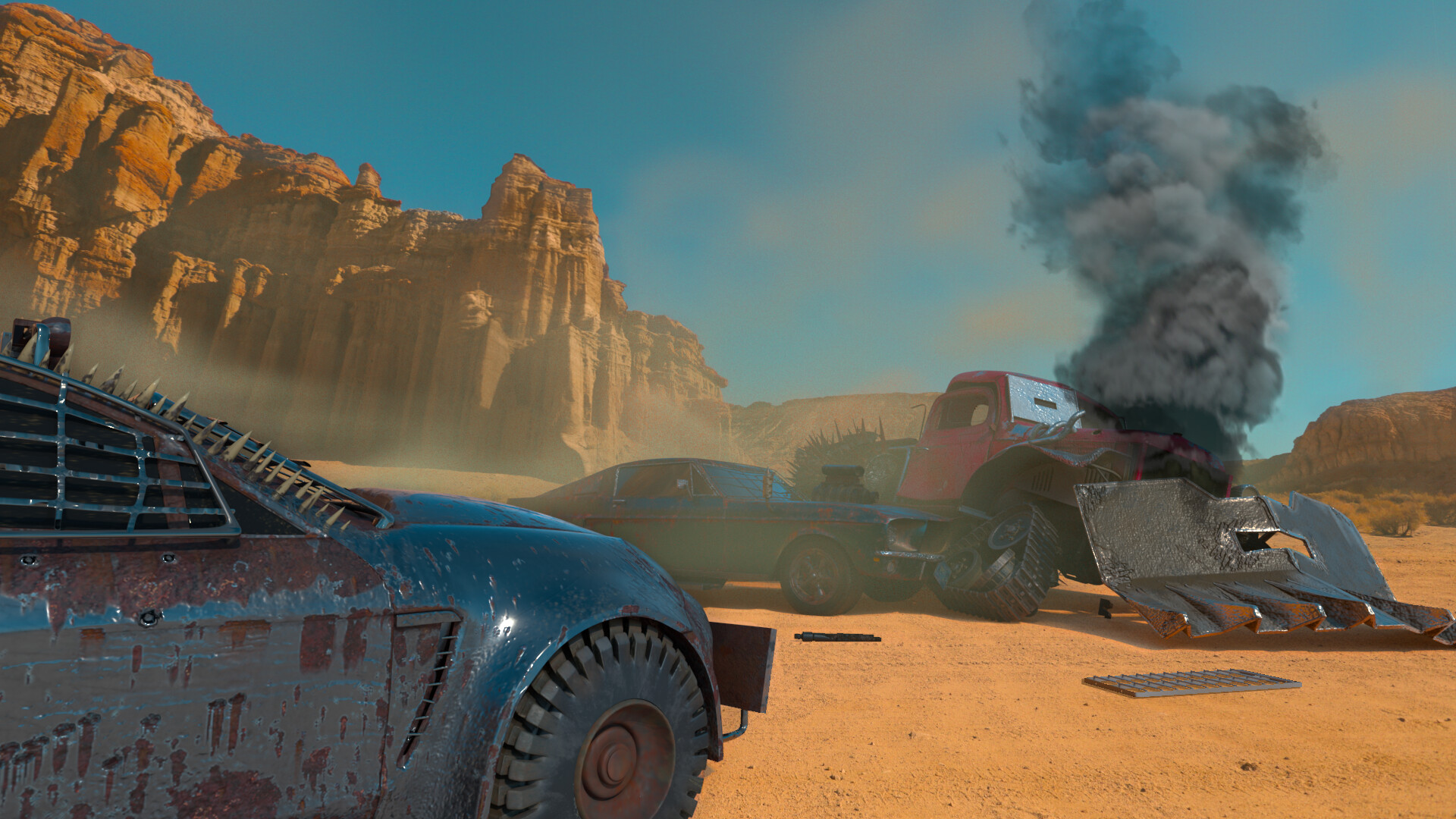 ArtStation - Mad car civilization