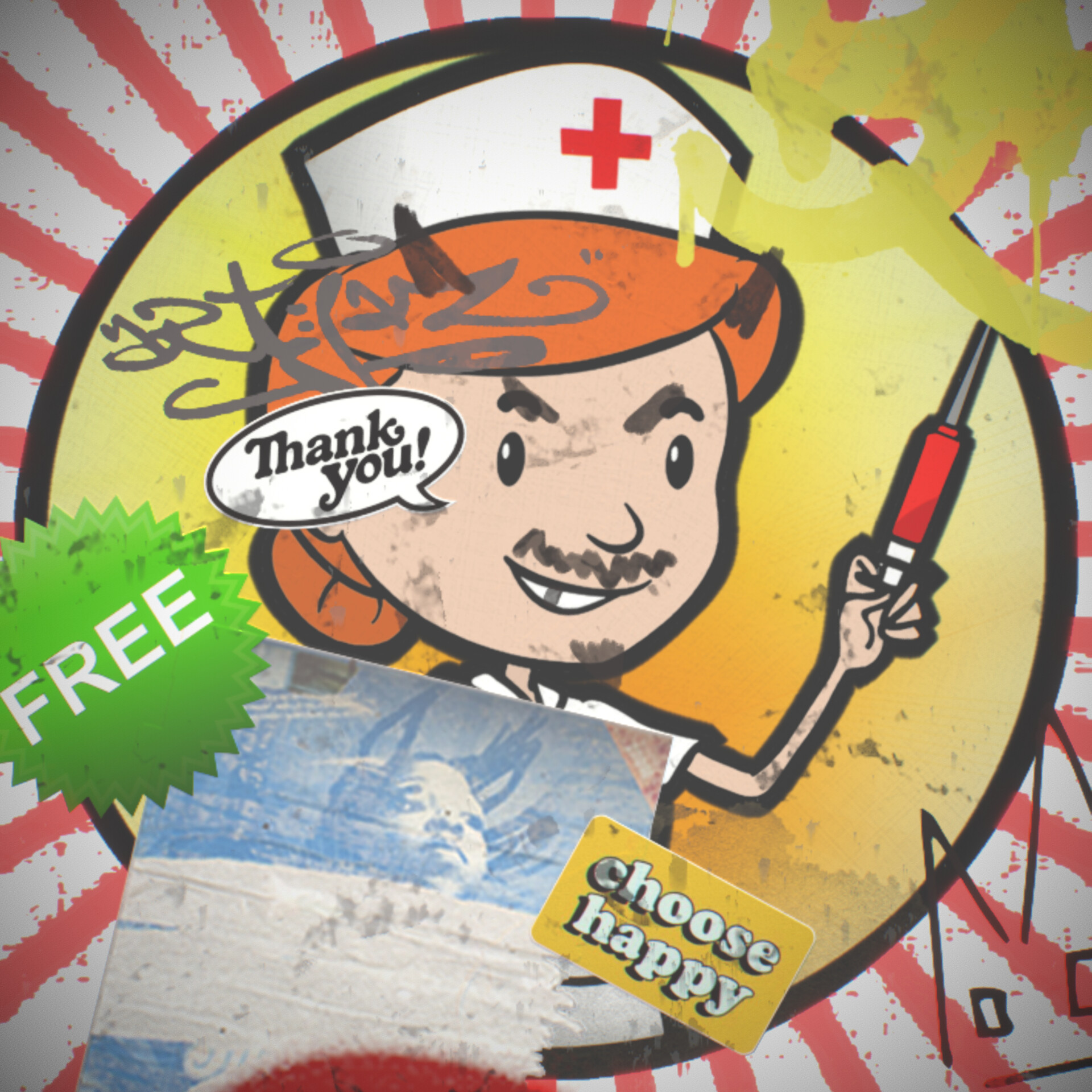 ArtStation - Vandalized Vending Machine