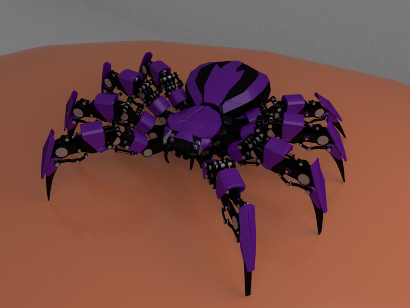 ArtStation - Robotic Spider