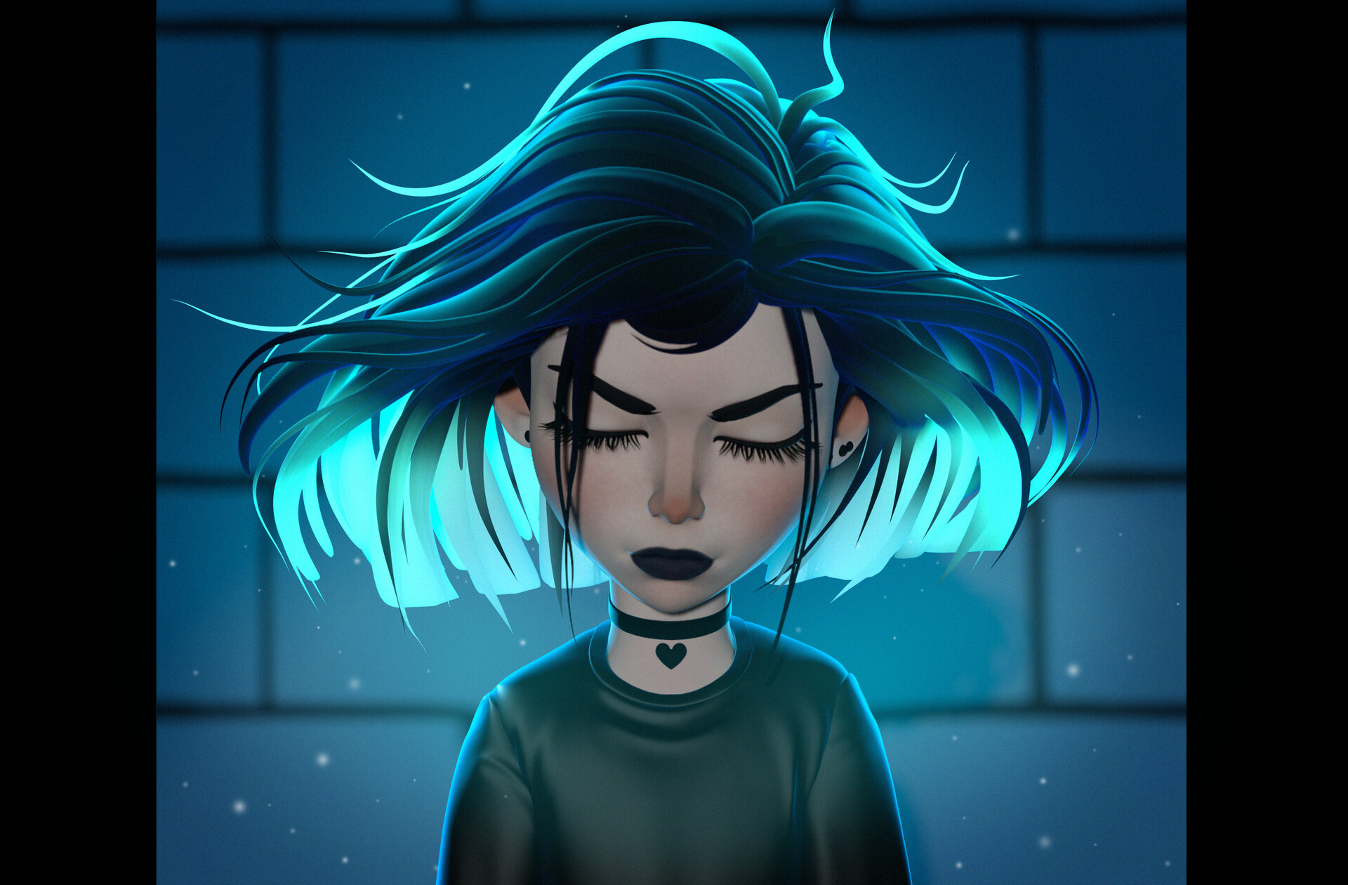 ArtStation - Girl in shackles