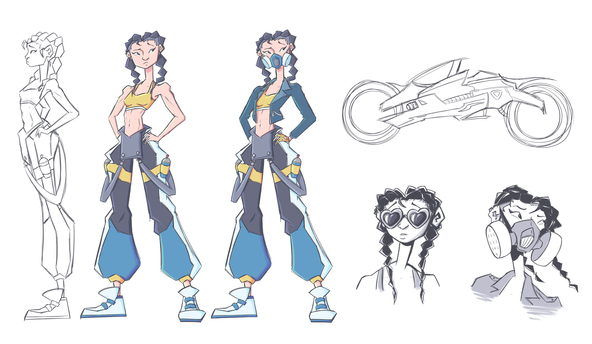 ArtStation - Racing Girls