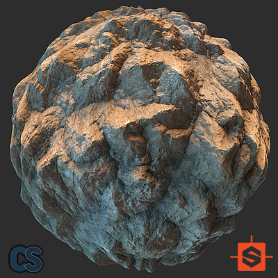 ArtStation - Rock Wall Substance 01