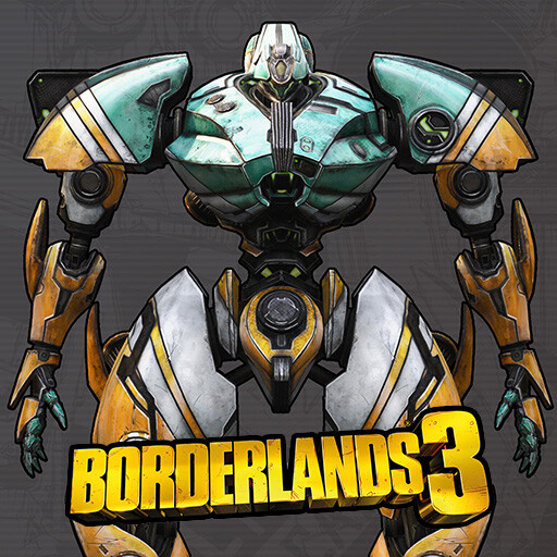 ArtStation - Borderlands 3 - Maliwan Mech and attachments