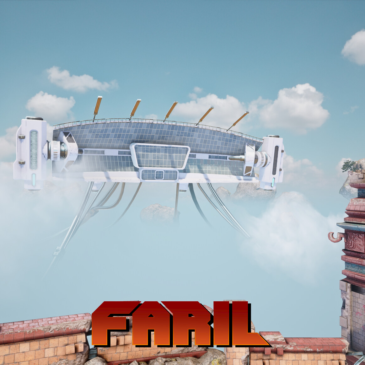 ArtStation - FARIL VR Title - Sci-Fi Assets
