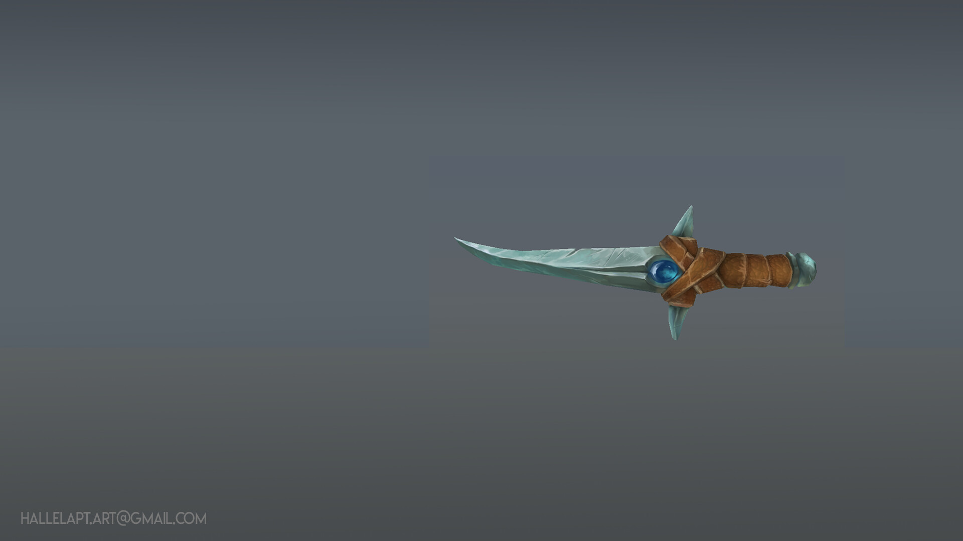 ArtStation - Hand Painted Knife