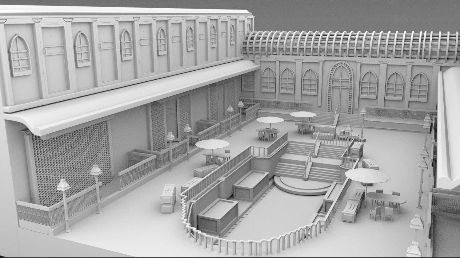 ArtStation - 3D Set Modeling