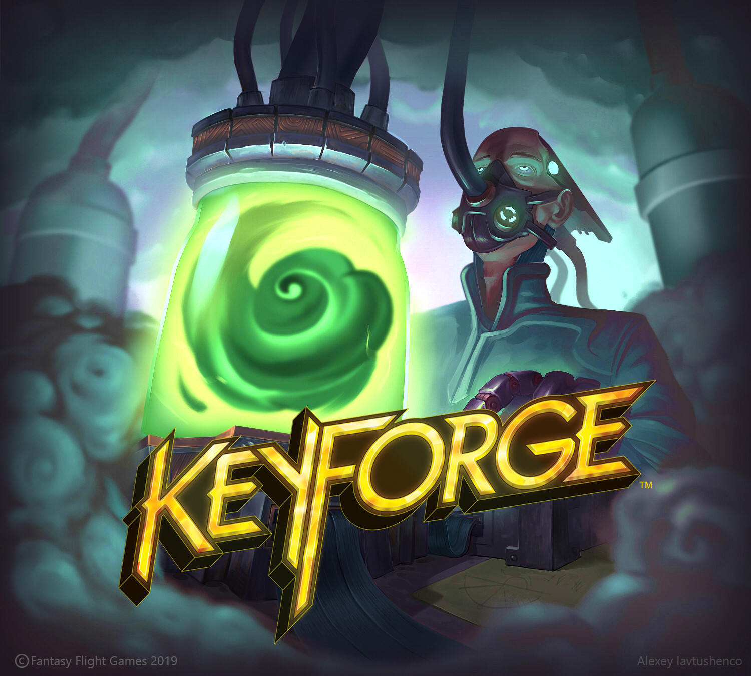 ArtStation - KeyForge: Logos