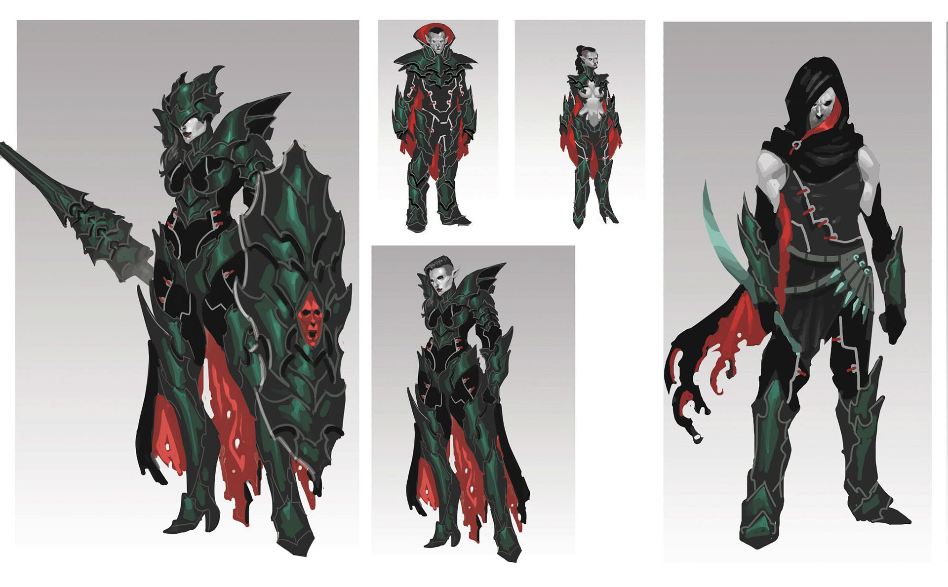 ArtStation - Darken, characters