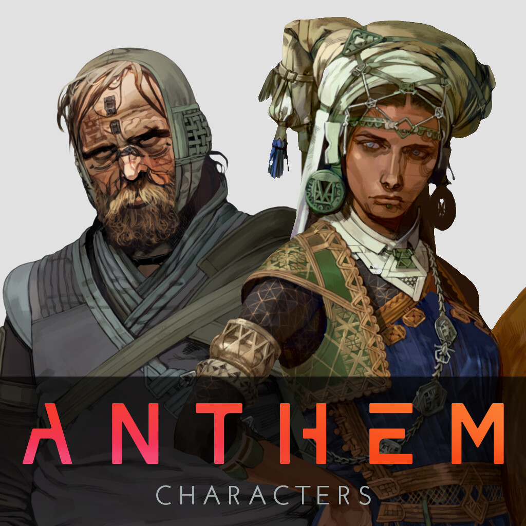 ArtStation - Anthem: Characters