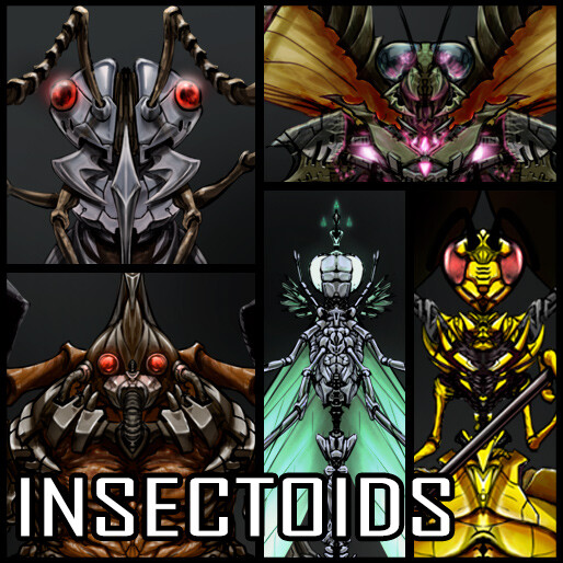 ArtStation - insectoids