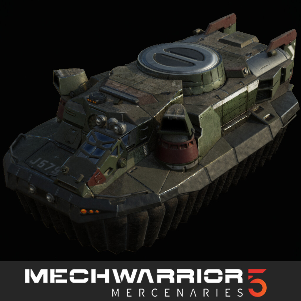 ArtStation - Hovercraft MW5