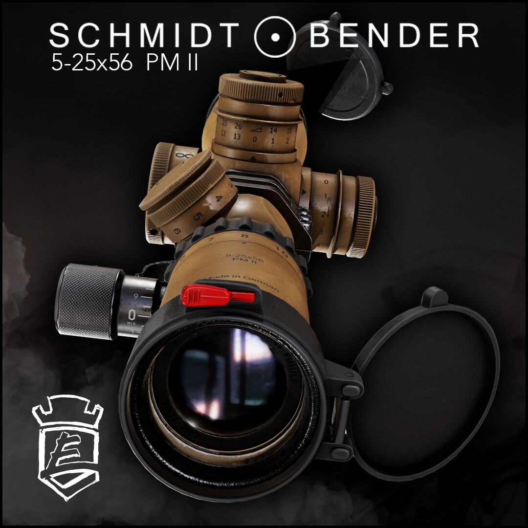 ArtStation - Schmidt Bender PMII Scope