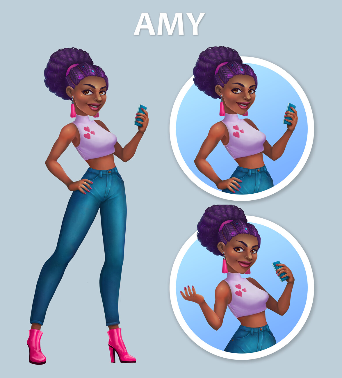 ArtStation - Amy - char test