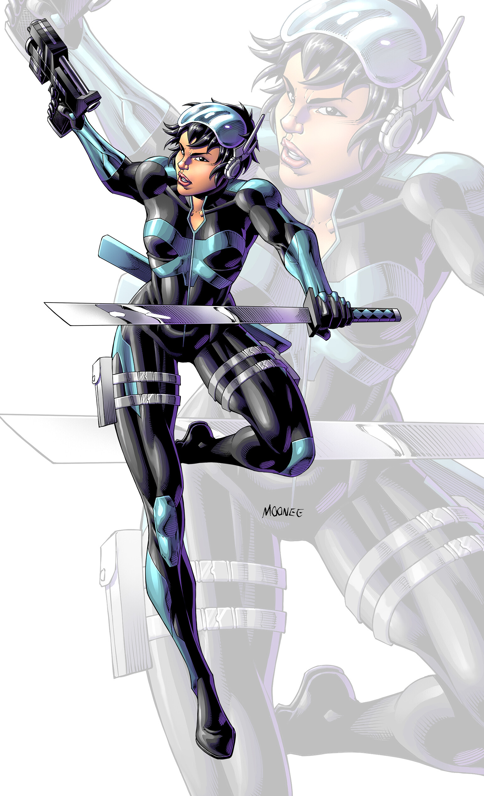 ArtStation - Shadow OC commission (Evil Beagle Games)