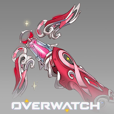 ArtStation - Mercy Pink Staff Concept