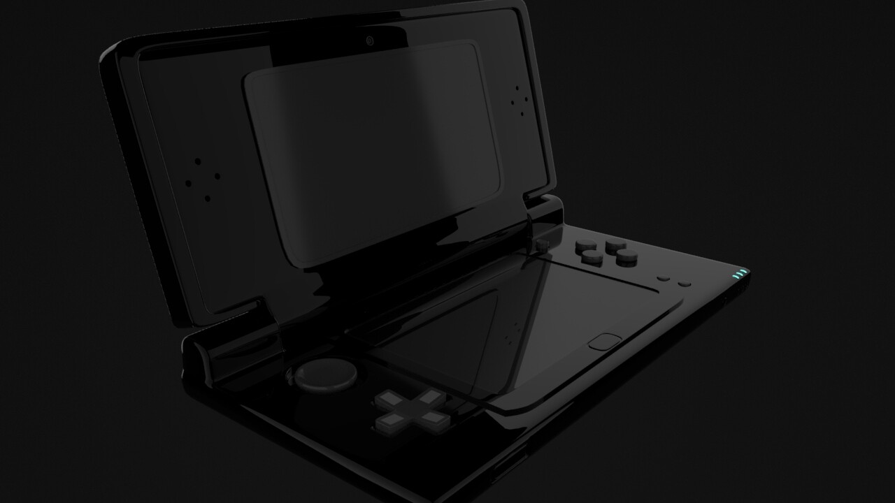 ArtStation - 3DS game console