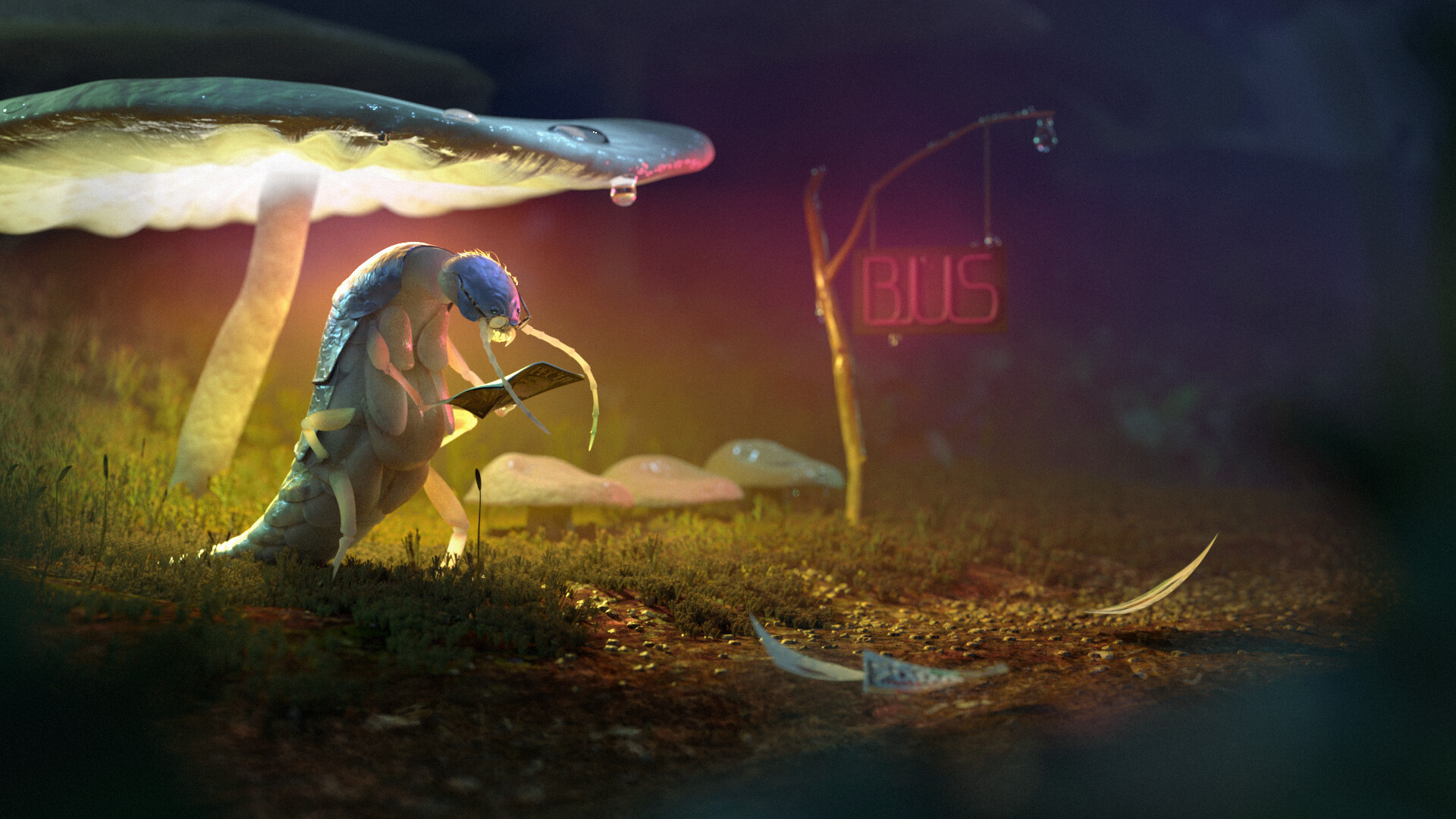 ArtStation - Gilbert the Silverfish