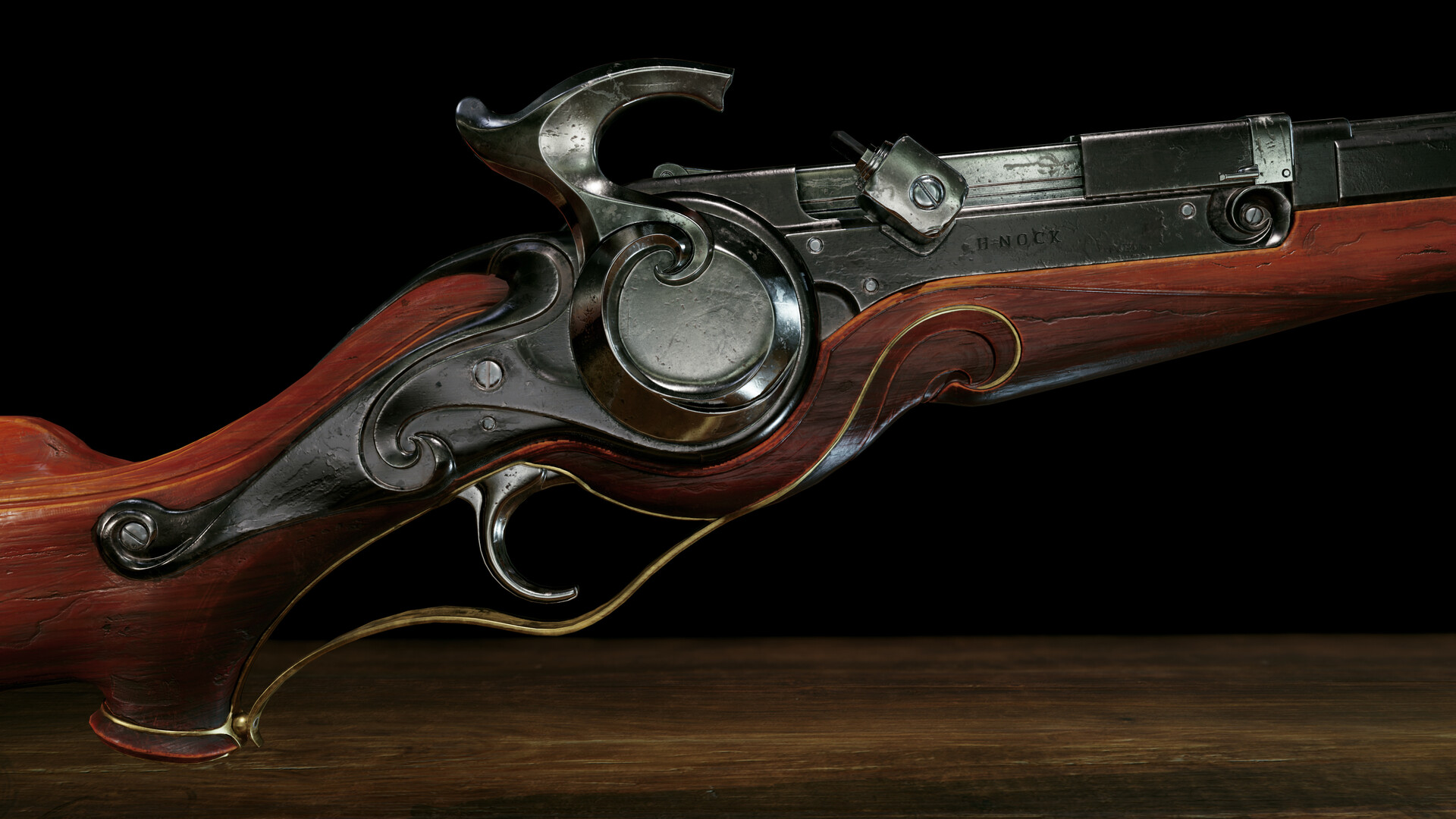 ArtStation - Old musket.