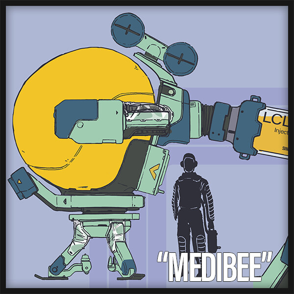ArtStation - "Medibee" Mobile Treatment Unit, Hwa Min Jung
