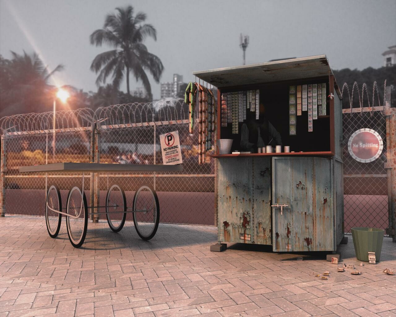 ArtStation - Indian Pan Shop