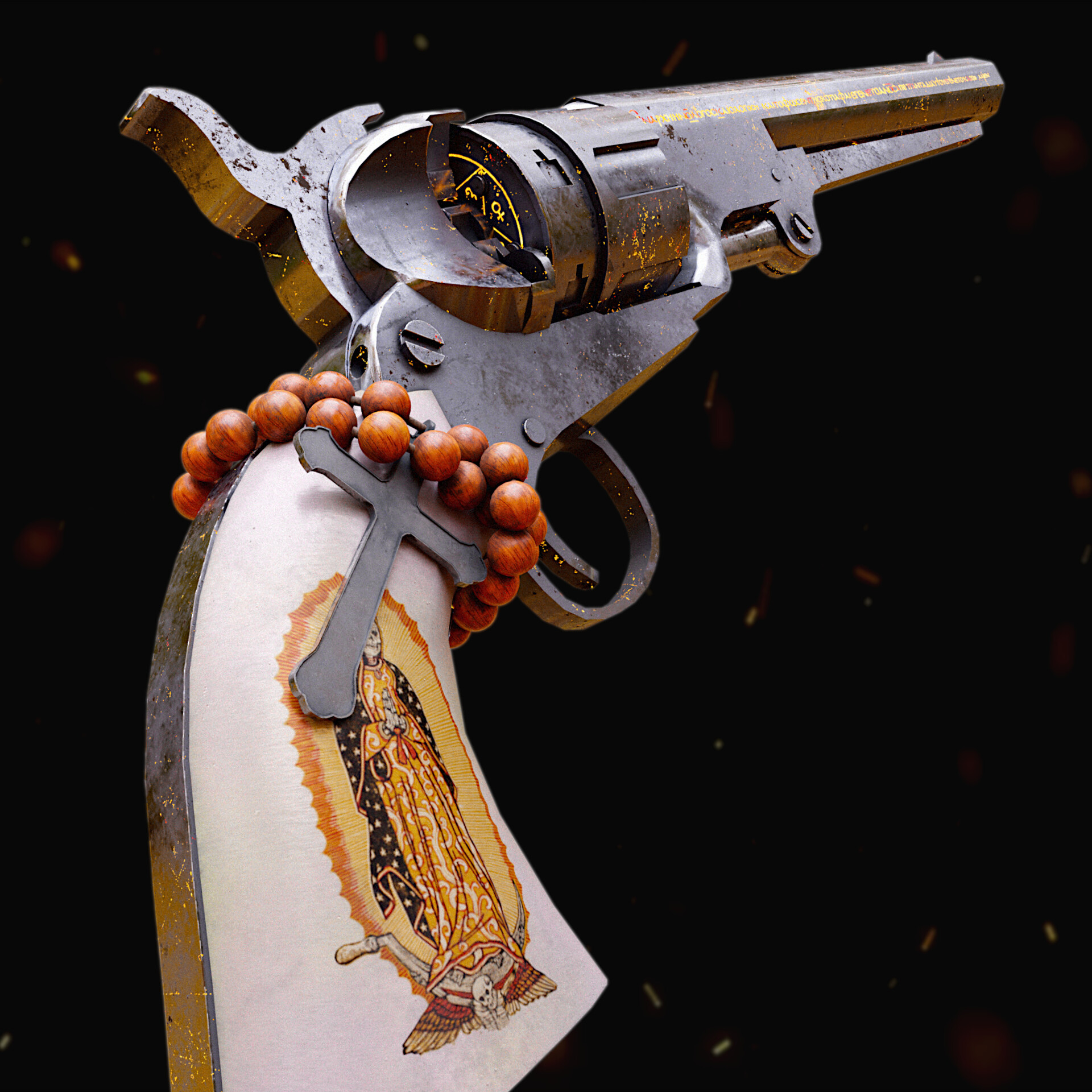 ArtStation - Monster Hunter's .666 Cal Revolver