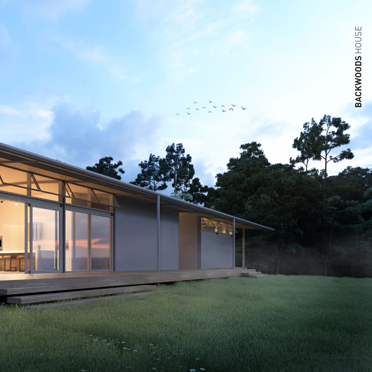 ArtStation - BACKWOODS HOUSE