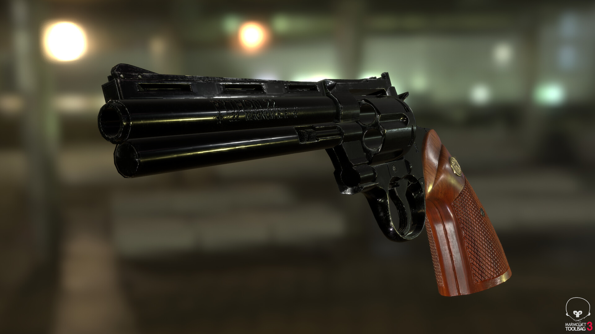 ArtStation - Magnum Colt Python 357