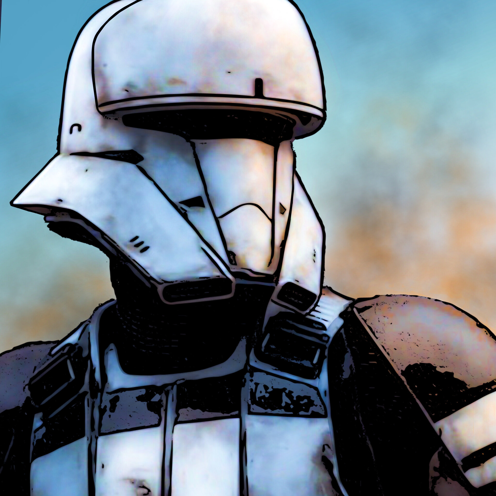 ArtStation - Bucketheads: Tank Trooper