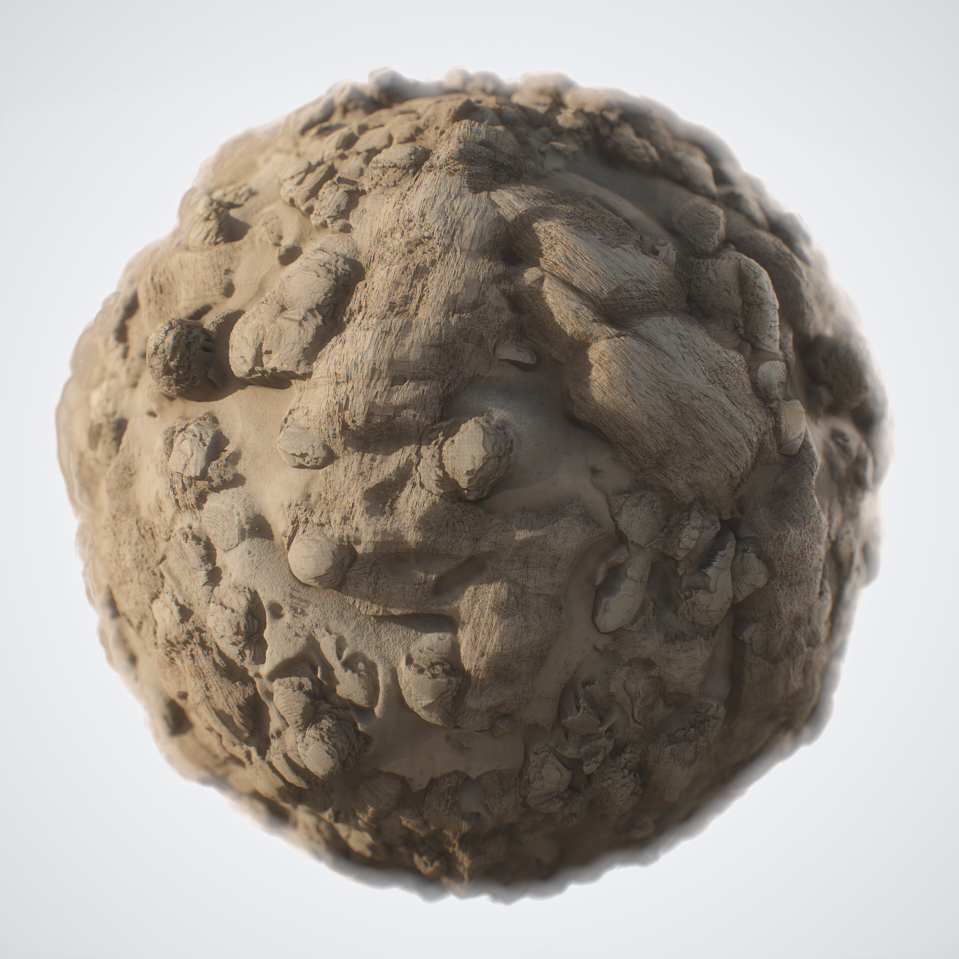 ArtStation - Texture Layered Desert Rocks
