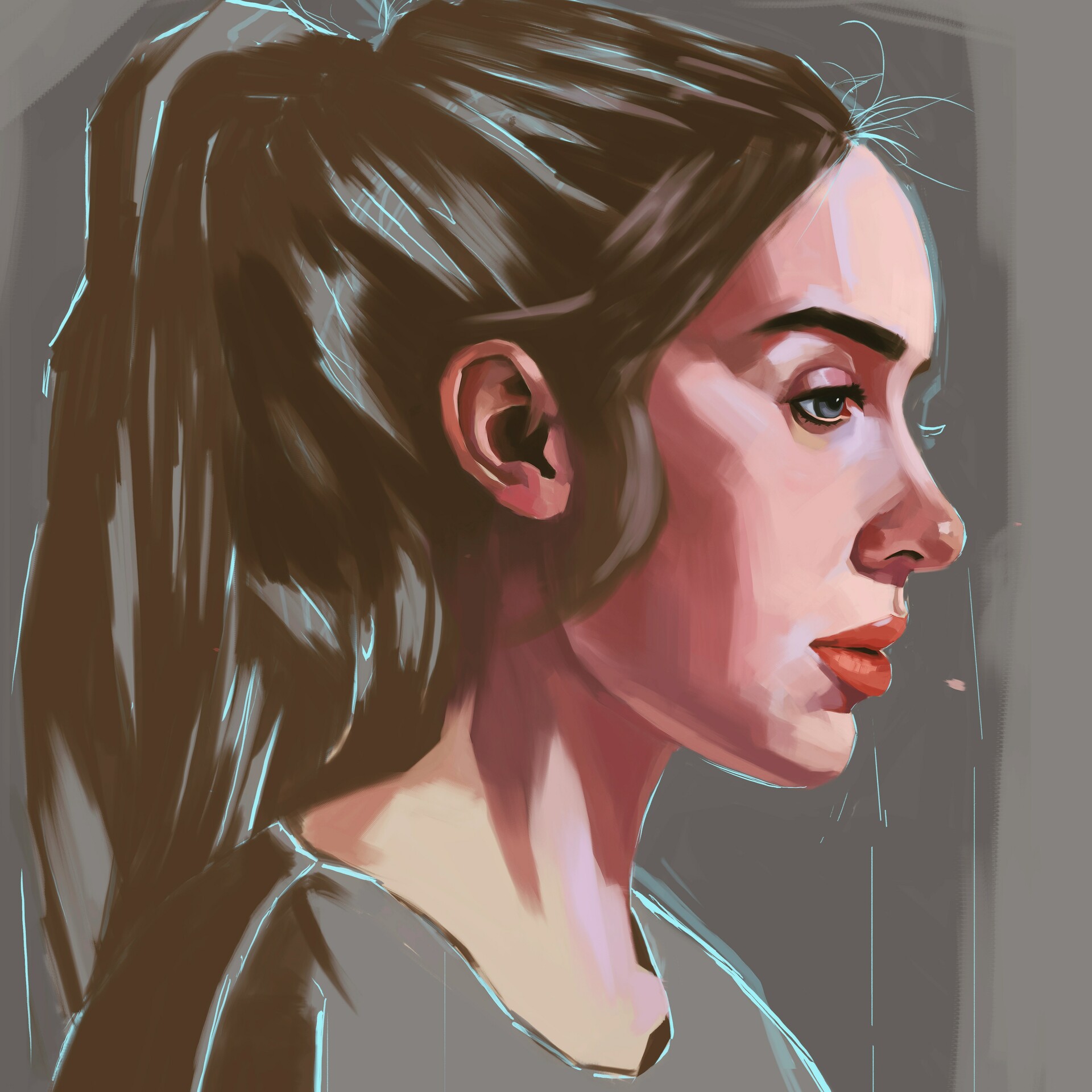 ArtStation - Portrait study 1