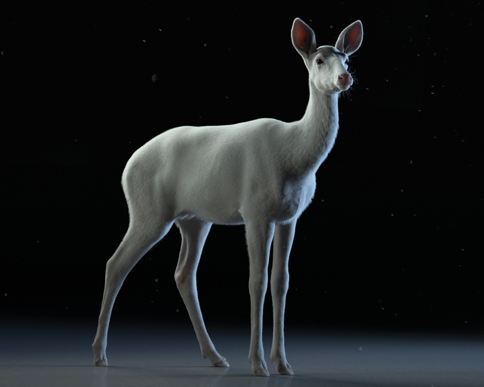 ArtStation - Ghost Deer | All Aspects | ZBrush, Maya, XGen, Substance ...