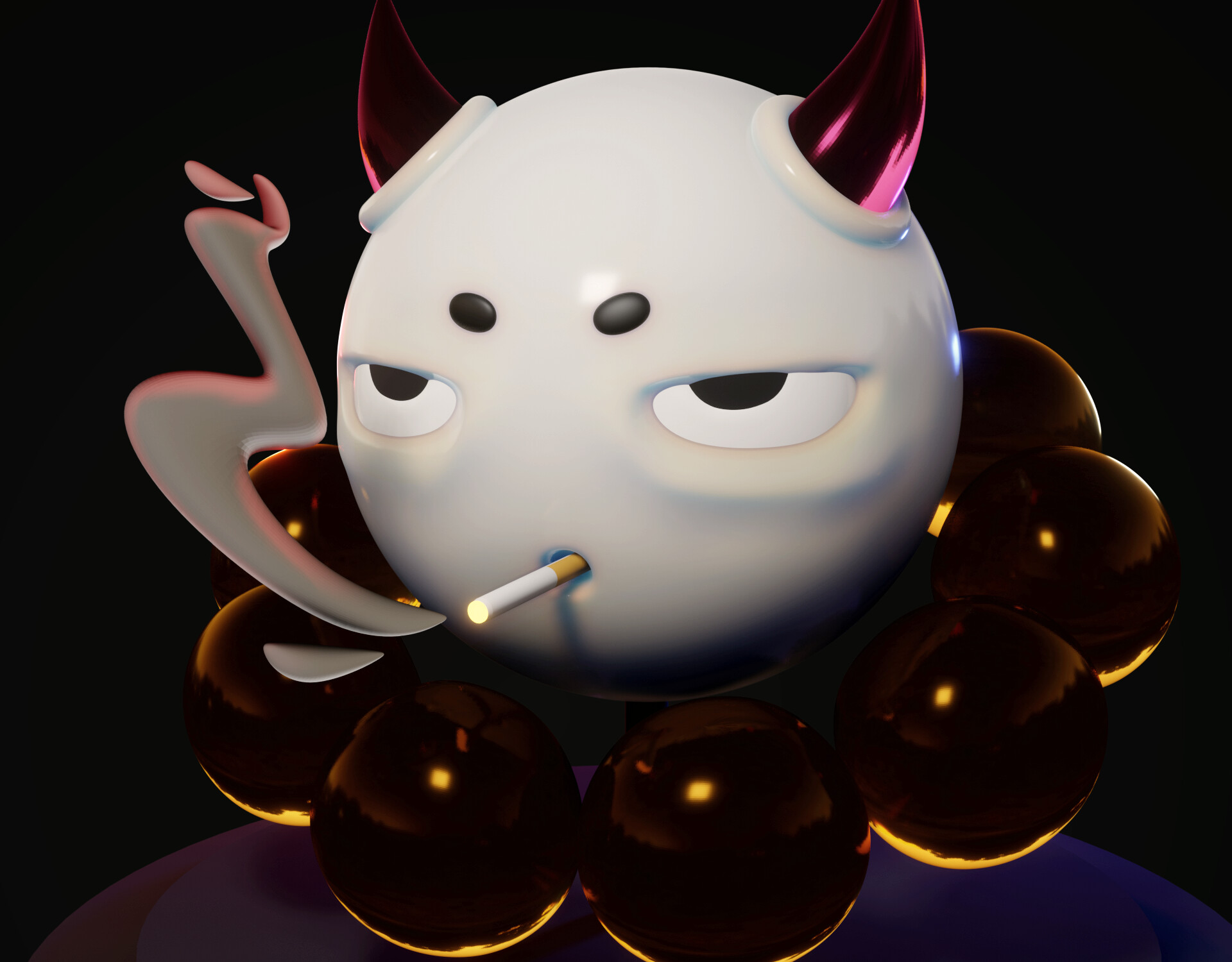 ArtStation - Smoking Ghost