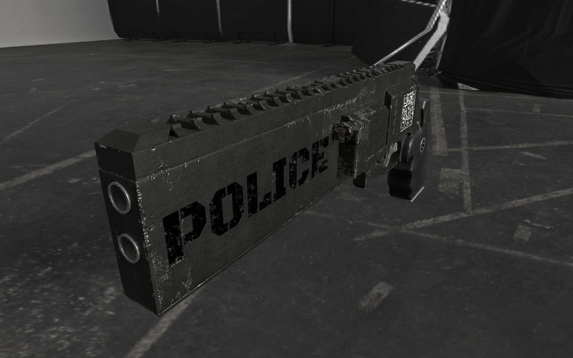 ArtStation - Cyberpunk Police Gun