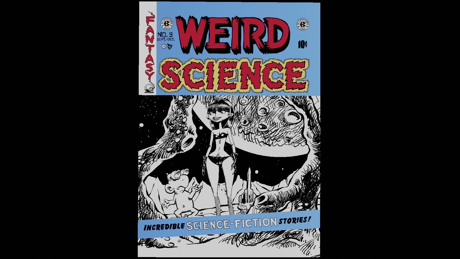 ArtStation - Blender Grease Pencil | EC Comics & Wally Wood tribute 2019
