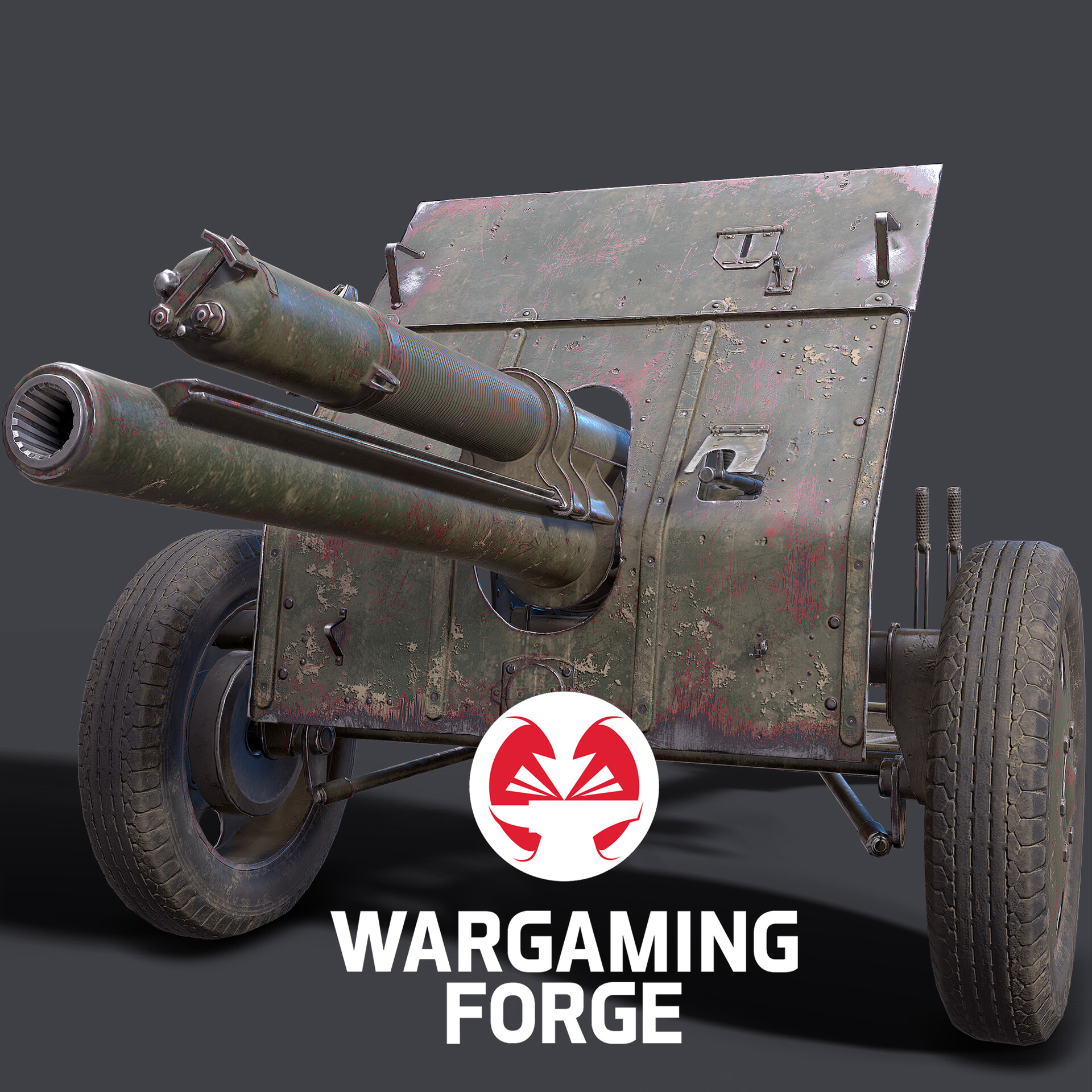 ArtStation - QF 18-pounder Field Gun