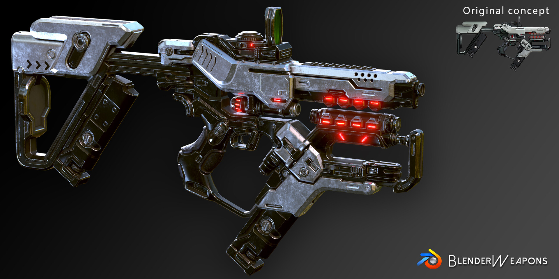 ArtStation - Concept Gun