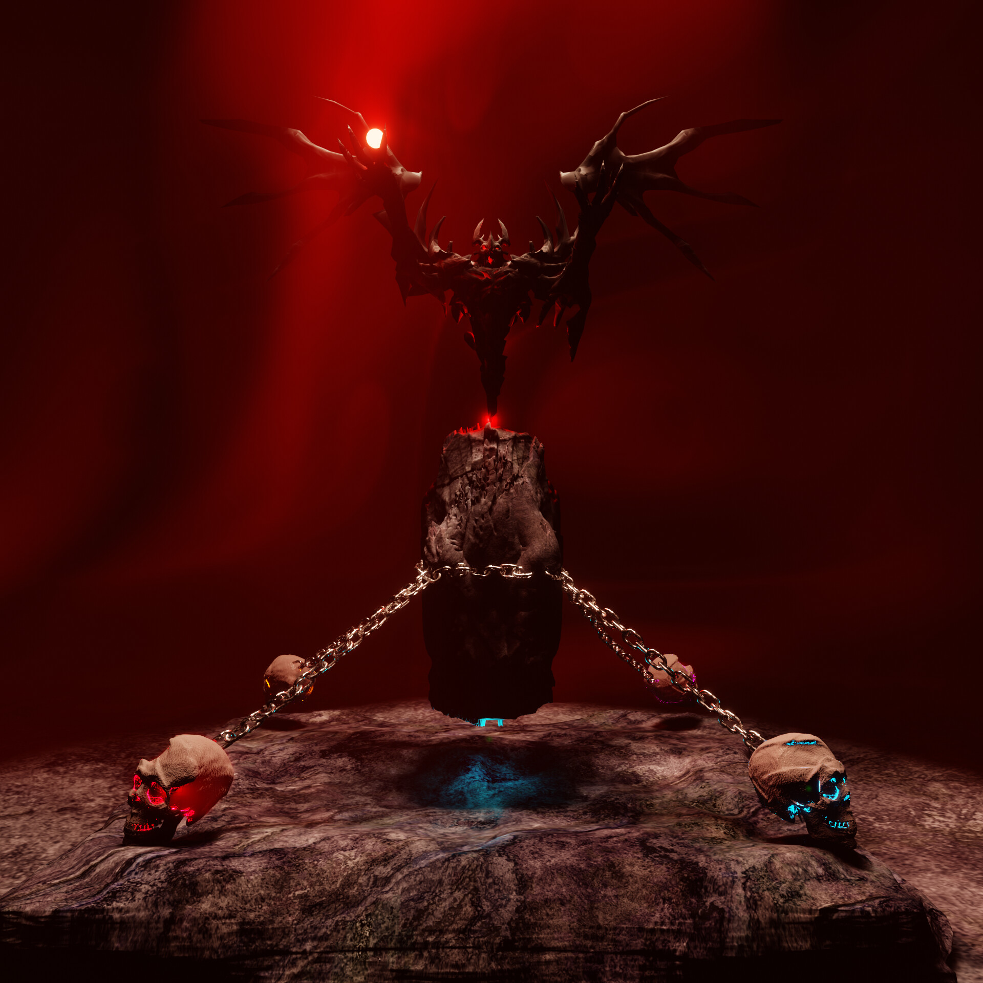 ArtStation - Shadow FIend - Nevermore