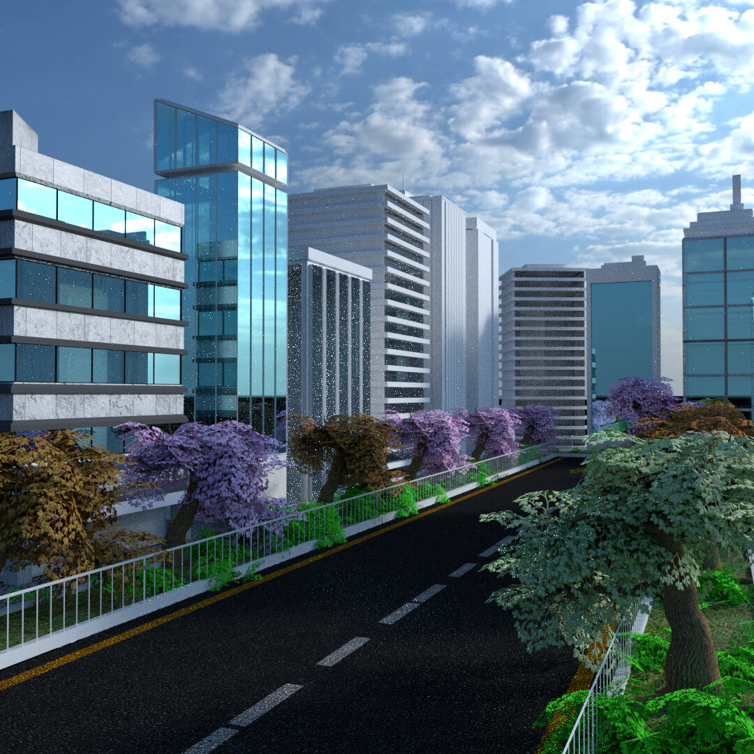 ArtStation - Modern City