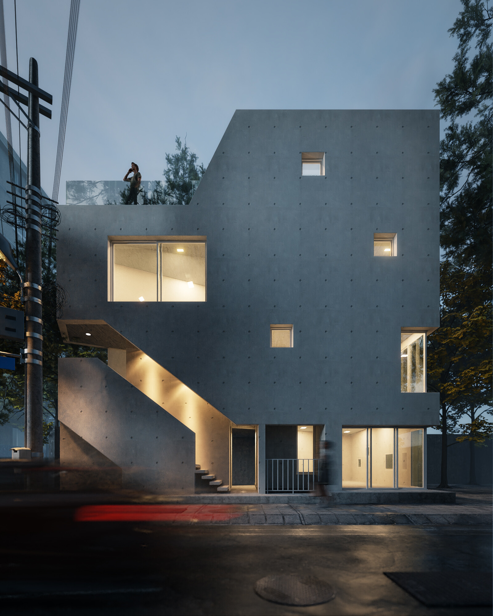 ArtStation - The Slit house - H2L