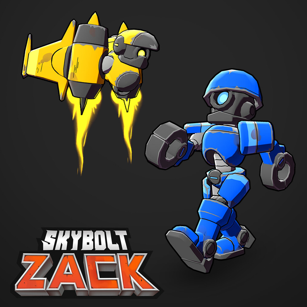 ArtStation - Skybolt Zack - Characters - Robots