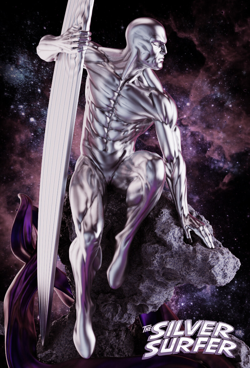 ArtStation - Silver Surfer
