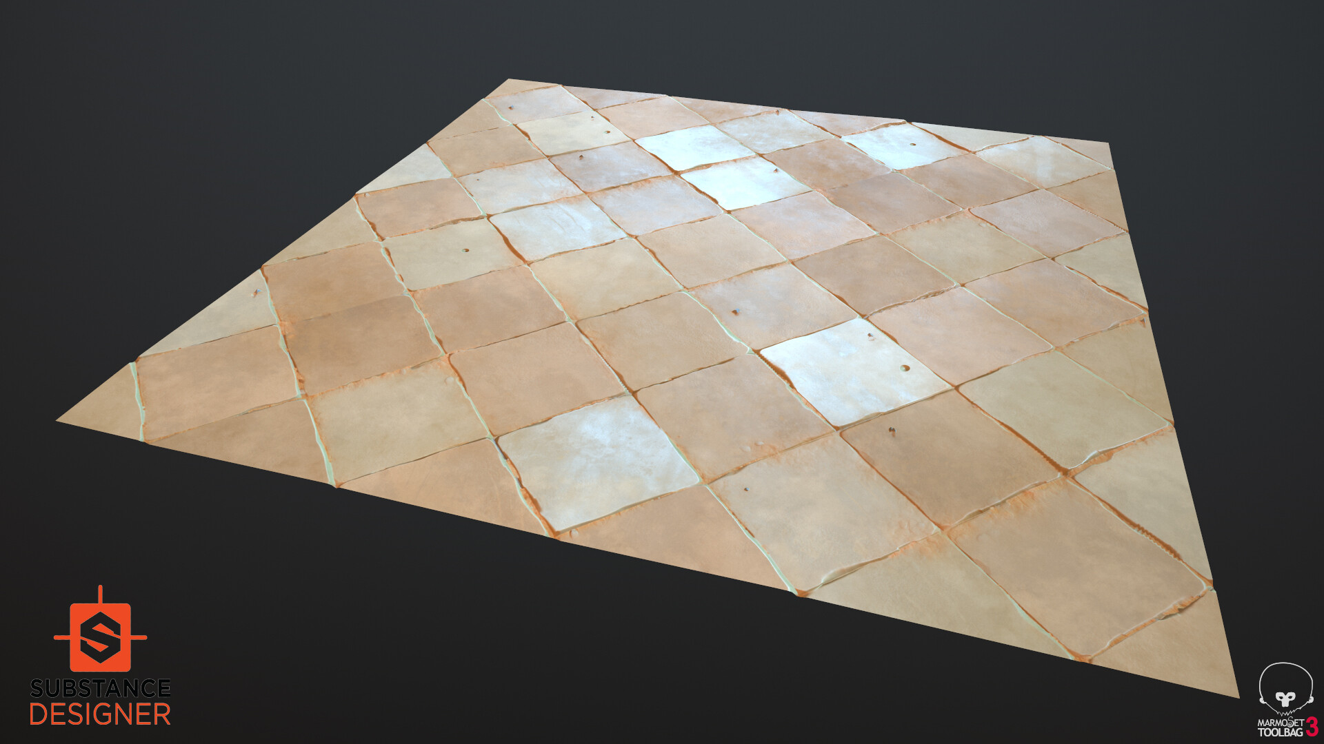 ArtStation - Stylized Tile