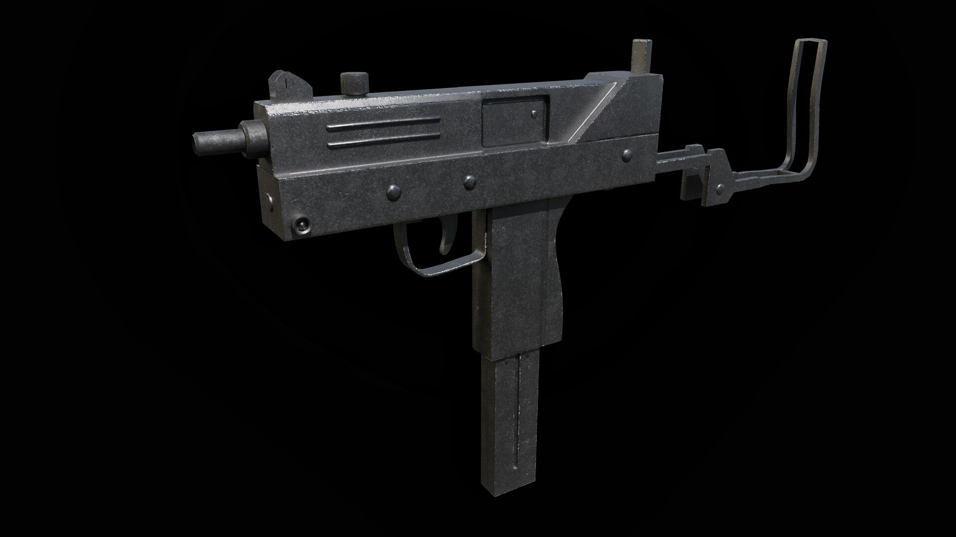ArtStation - Mac-10 CSGO SubMachineGun (SMG)