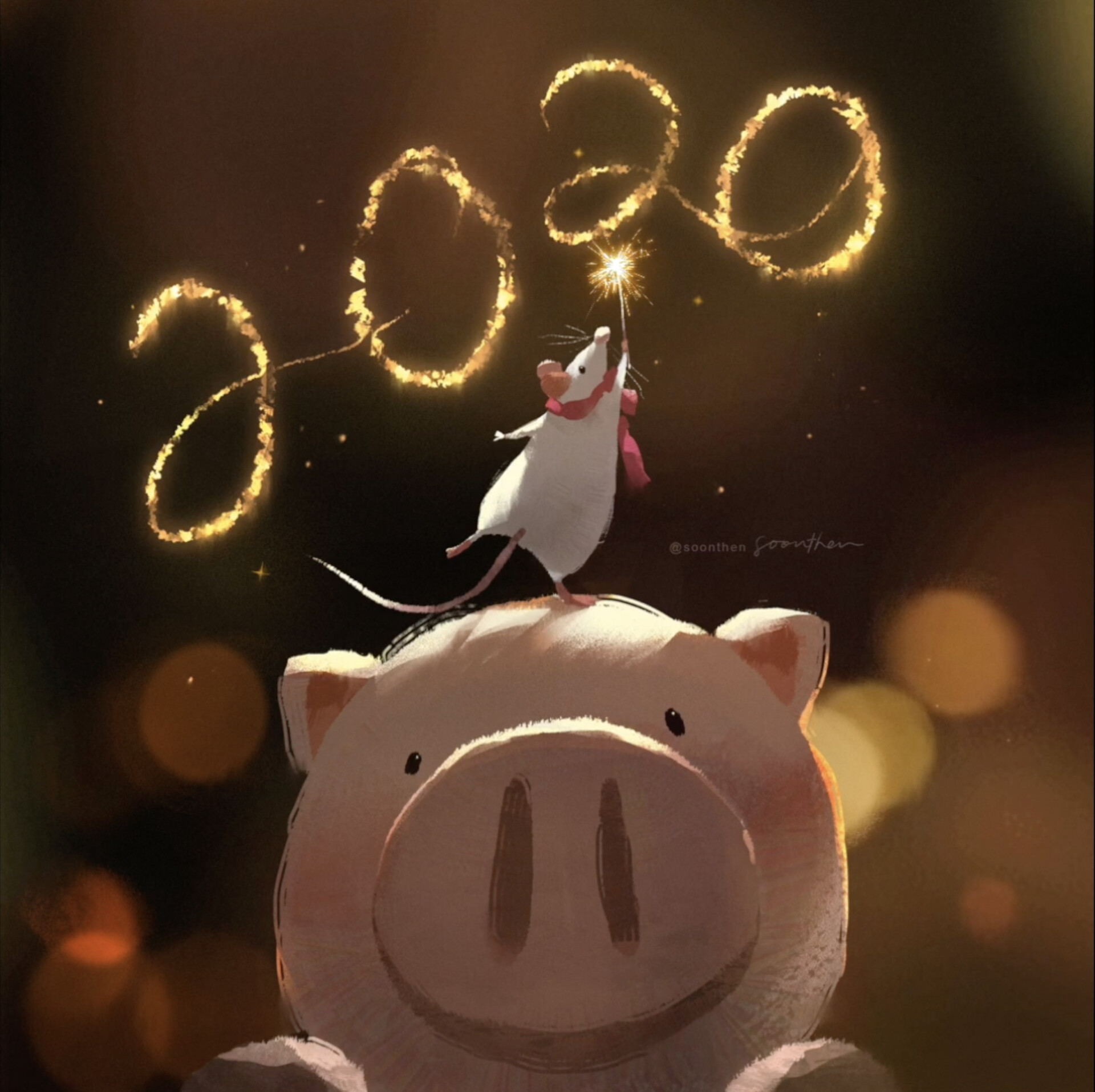 ArtStation - Happy New Year 2020