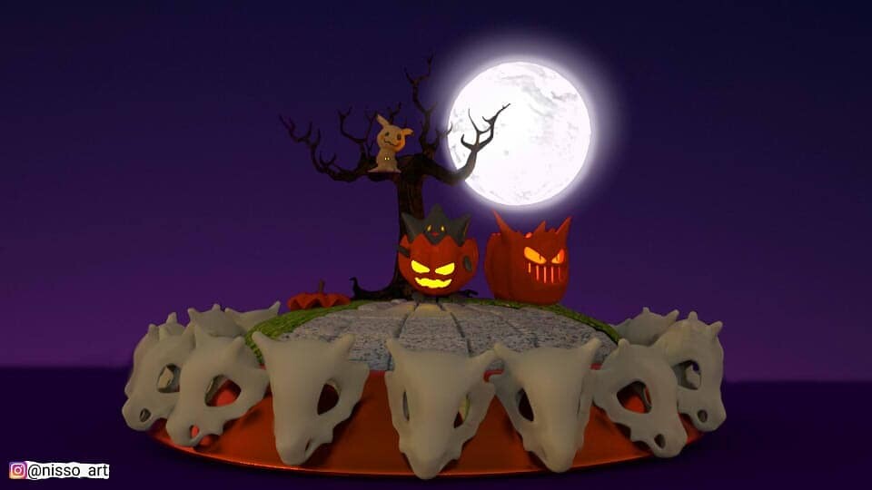 ArtStation - Halloween togepi