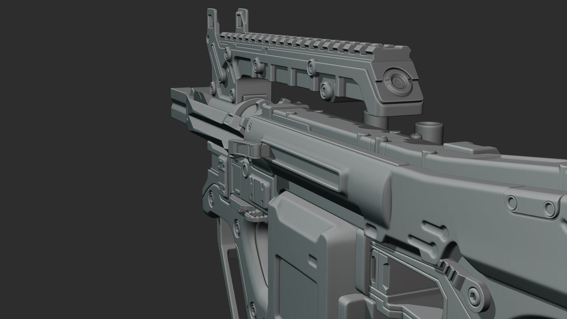 ArtStation - LOTUS Rifle High Poly